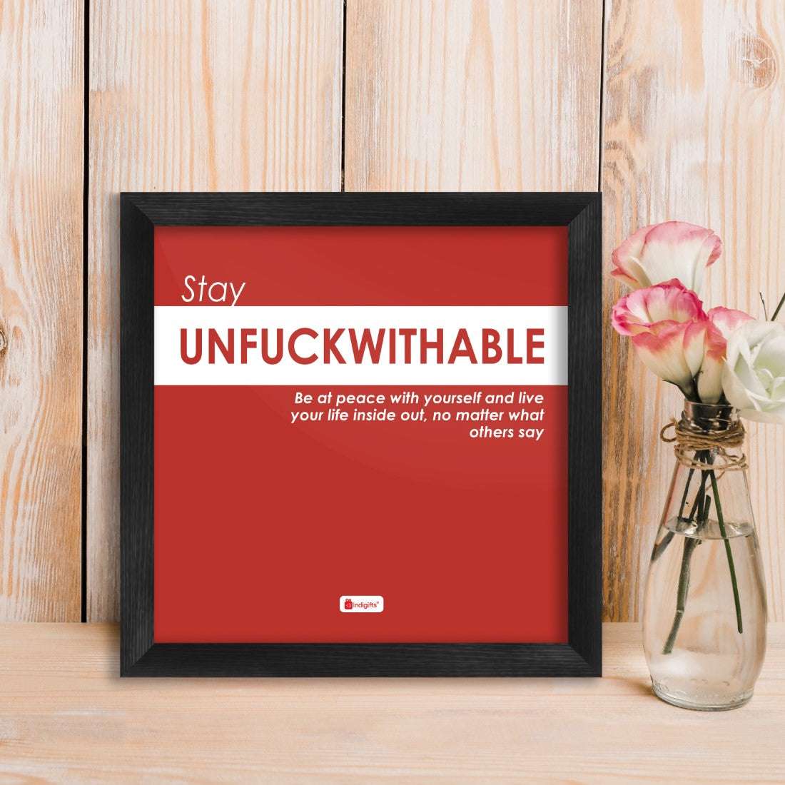 Funny Wall Posters | Pink Poster Frame | Quirky Humour Poster Wall Fra ...
